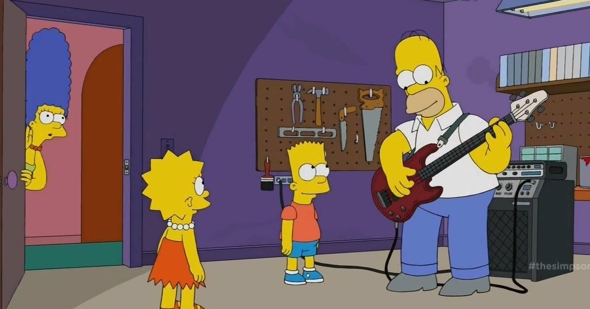 Simpsons Rock Star Picture Click Quiz - By jjmorales