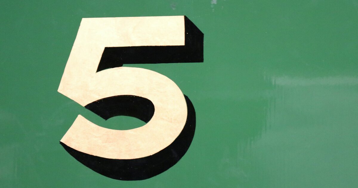 A Bunch Of Fives: Numbers Quiz - By WhoFan1979