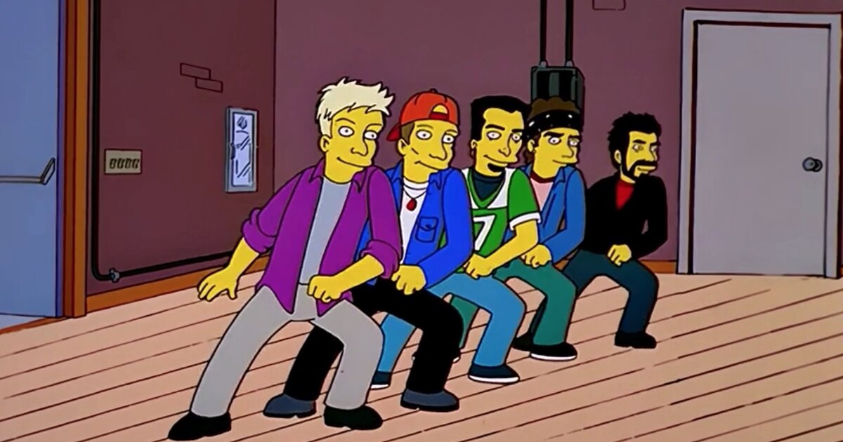 Simpsons NSYNC Picture Click Quiz - By jjmorales