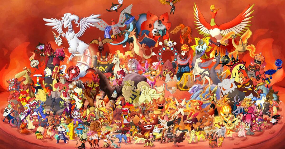 Top 20 Pokémon Anime Appearances - Fire Types Quiz - By ThreeEyedCrow