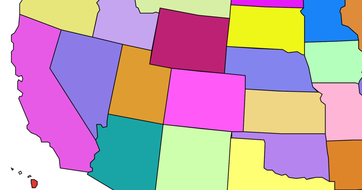 United States Geography Quiz - By CoolBadger37