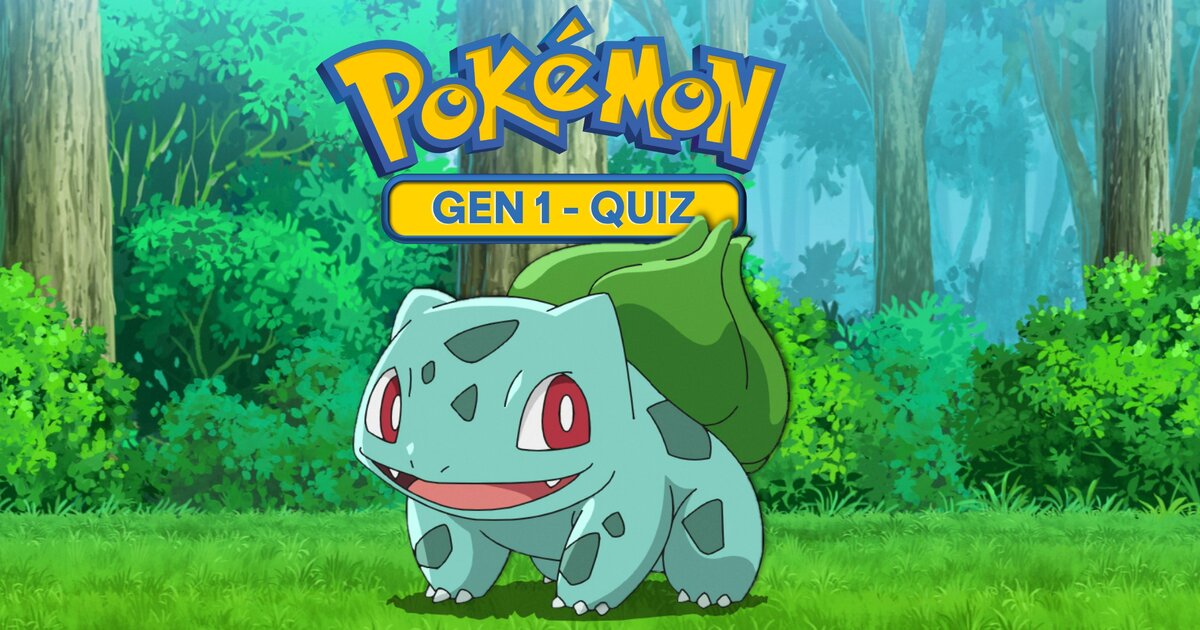 Pokémon - Gen 1 - In Pokédex order Quiz - By Tricerapotts
