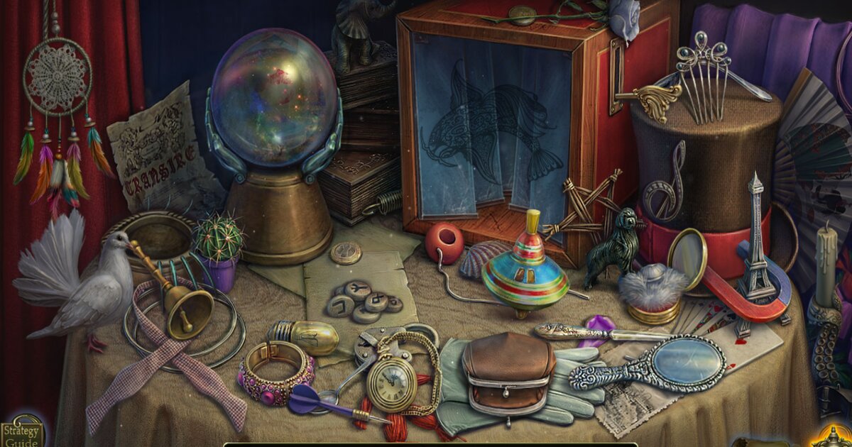 Hidden Object Scene: Dark Tales 18 IV Quiz - By Friklazen_HUN