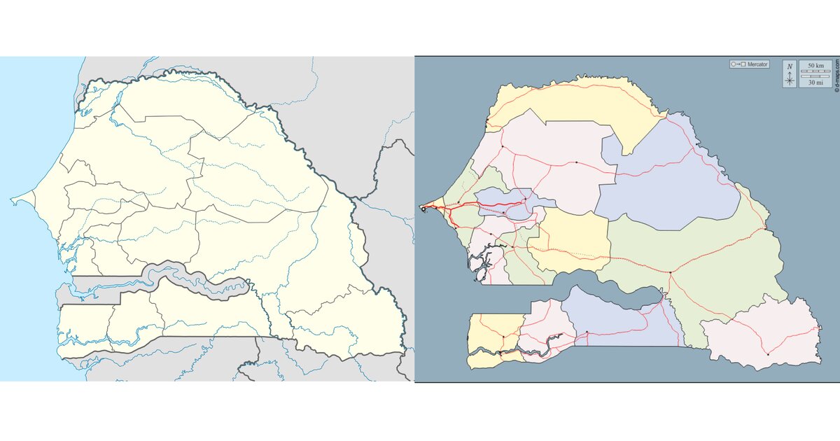 Regions of Senegal Quiz - By giouco