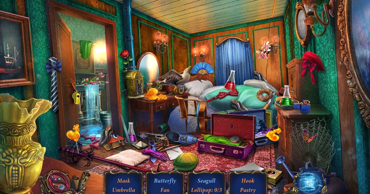 Hidden Object Scene: Whispered Secrets 15 II Quiz - By Friklazen_HUN