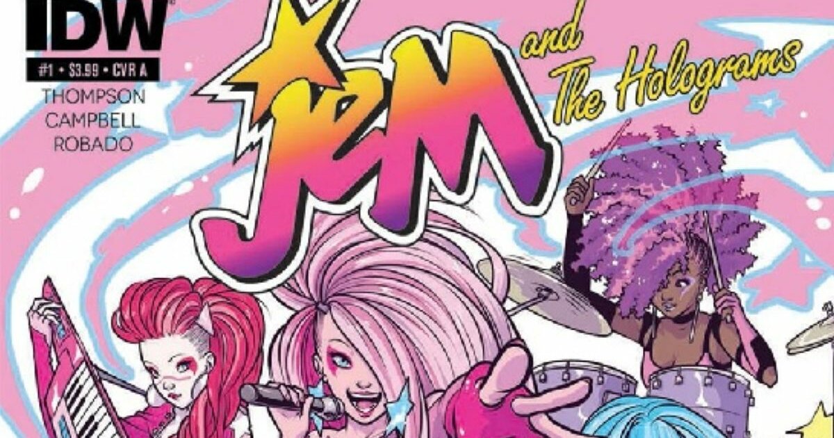 Mixed Word: Comic Book - Jem & the Holograms #1 Quiz - By Narduc
