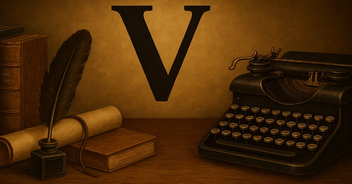 Quick Pick: Literature Missing ‘V’ Words Quiz - By Droxnar