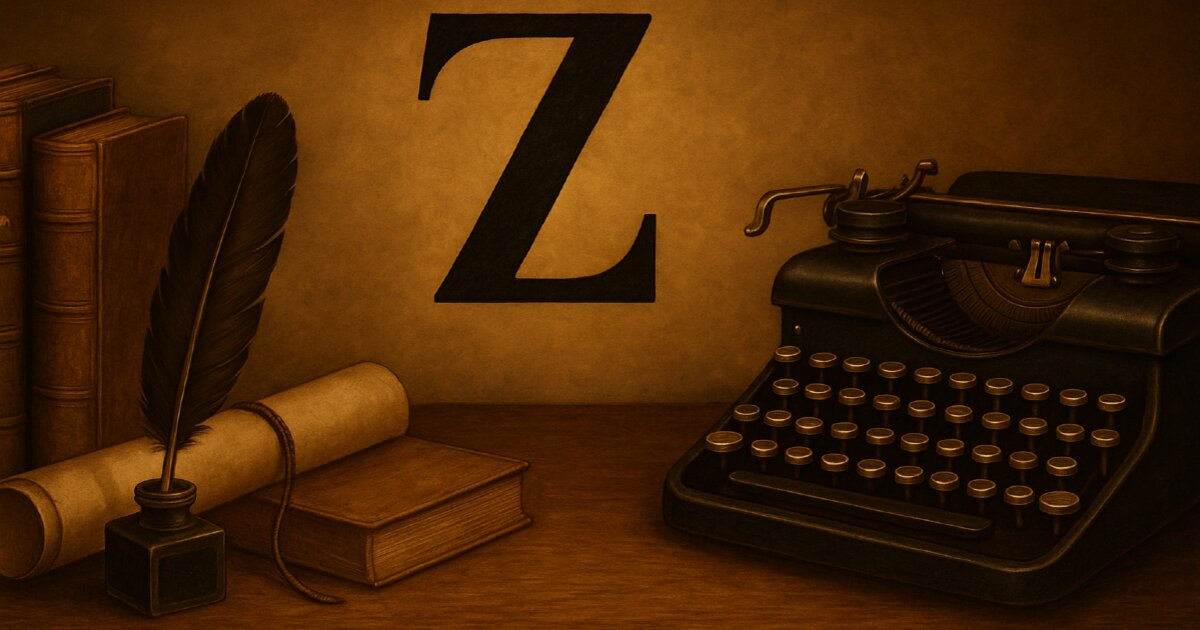 Quick Pick: Literature Missing ‘Z’ Words Quiz - By Droxnar