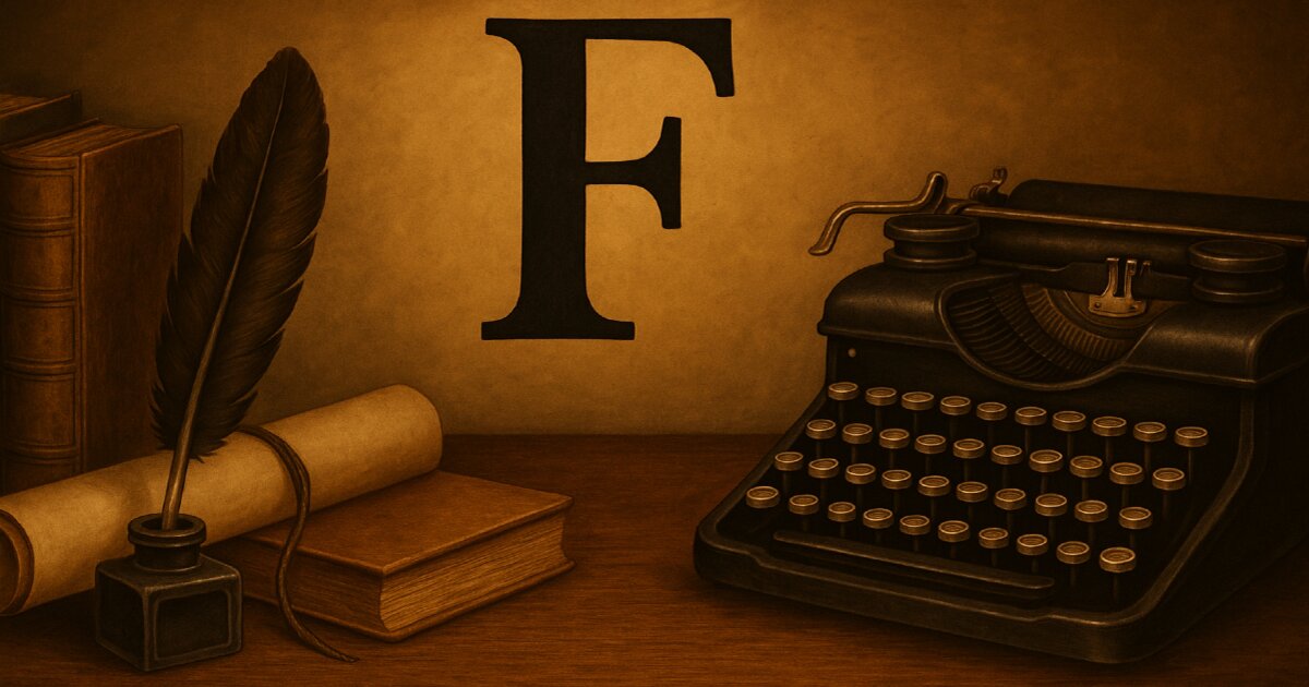 Quick Pick: Literature Missing ‘F’ Words Quiz - By Droxnar