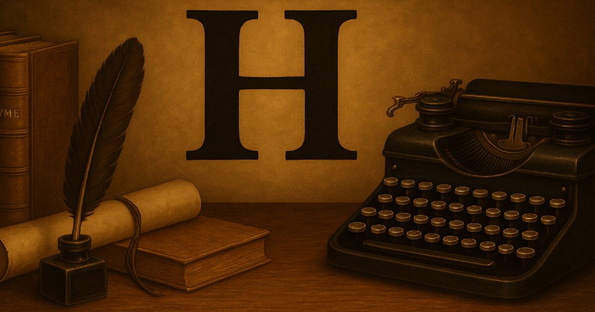 Quick Pick: Literature Missing ‘H’ Words Quiz - By Droxnar
