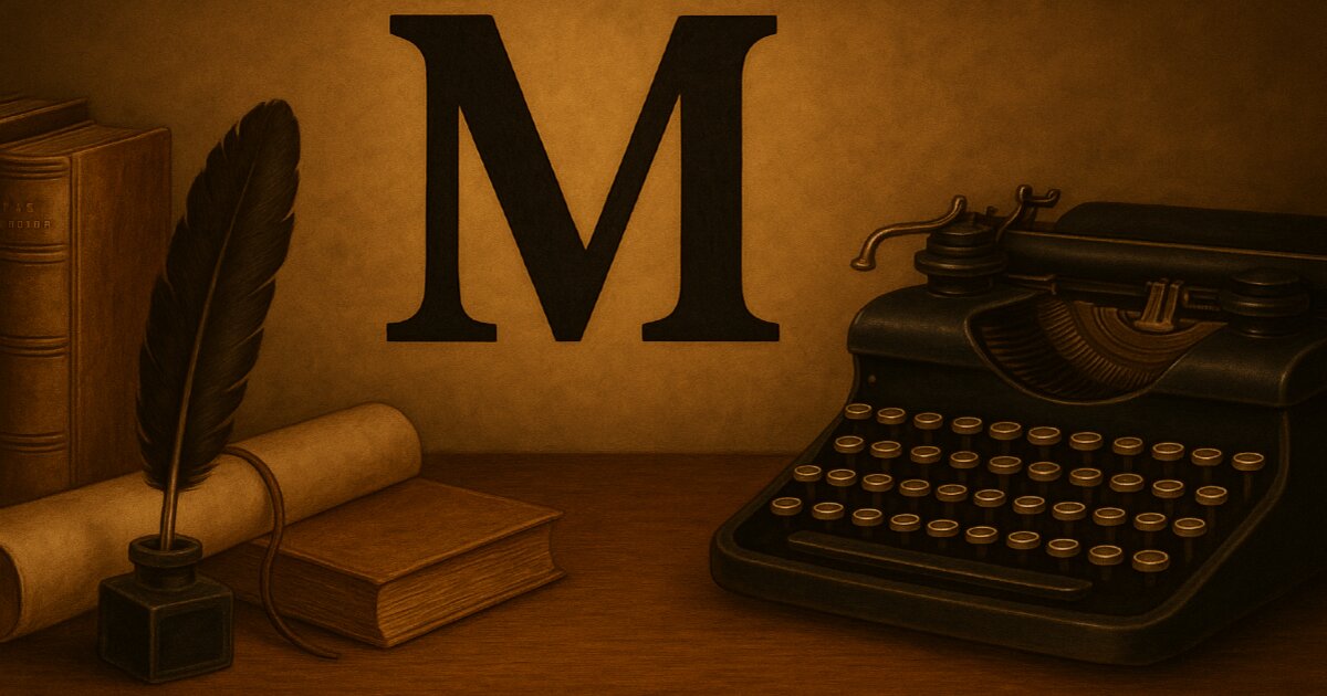 Quick Pick: Literature Missing ‘M’ Words Quiz - By Droxnar