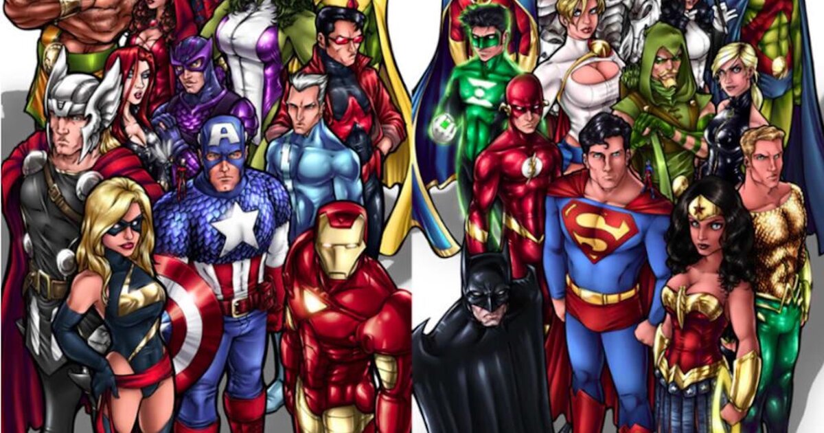 Crazy Crossovers: Marvel vs DC 10 Quiz - By egon14