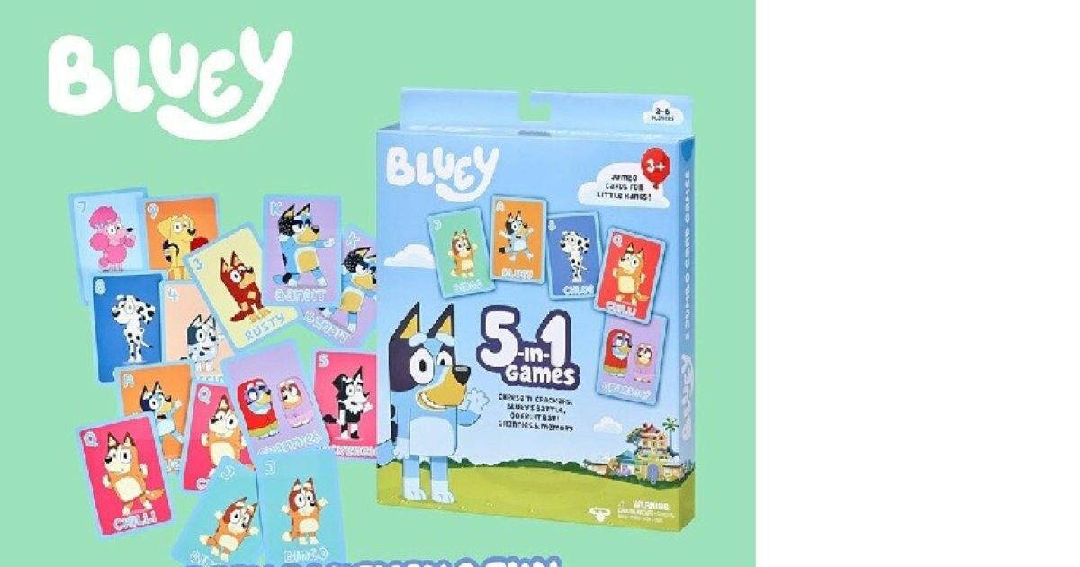 Quick Pick: Bluey Card Games Match Quiz - By Narduc