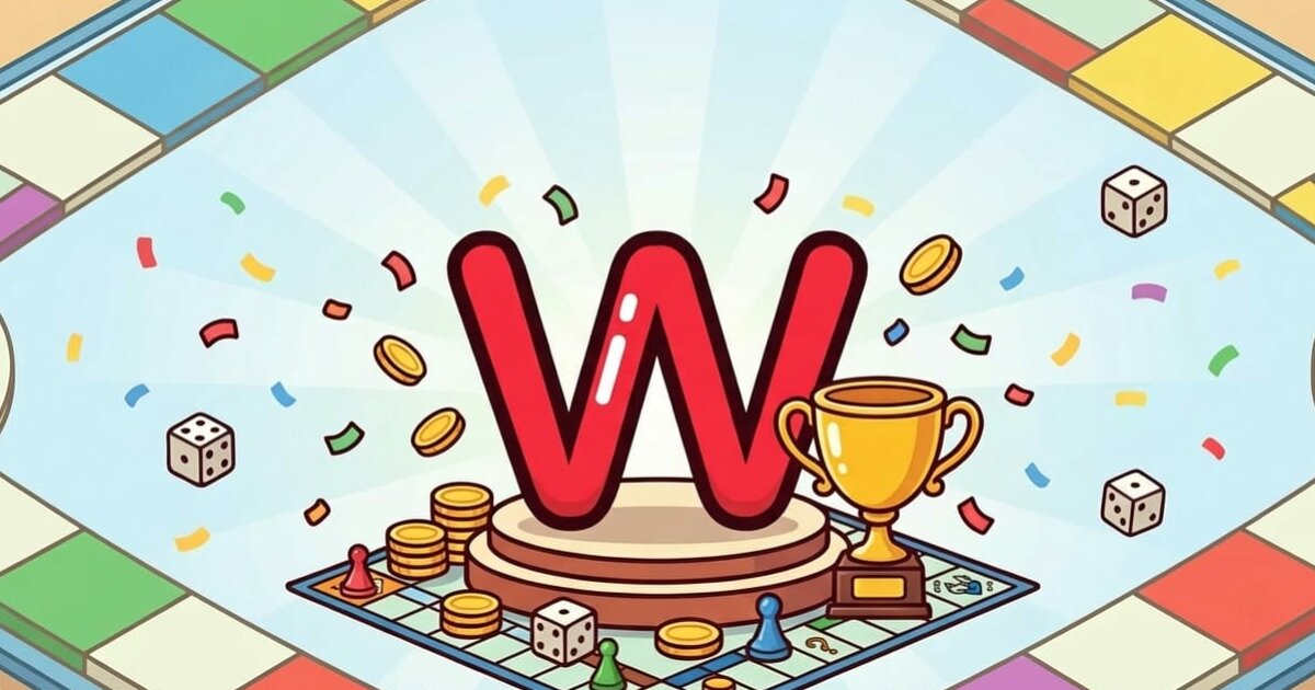Board games Missing 'W' Words Quiz - By realuka
