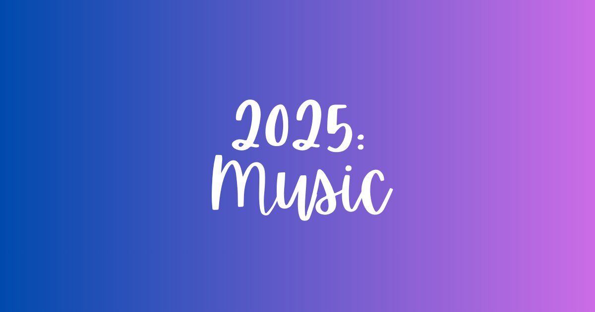 The Big Quiz of the Year 2025: Music - By hmlea24