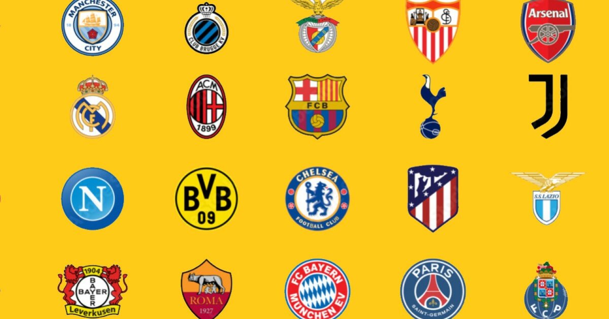 Elemental European Football Clubs! (II) Quiz - By nabean