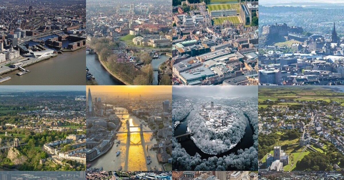 UK Cities from the Air Quiz - By CaiustheTall