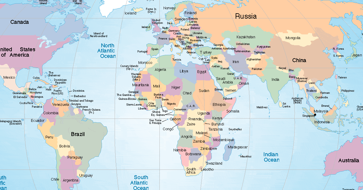 Mega Geography Logic Puzzle Quiz - By OpalCantDance