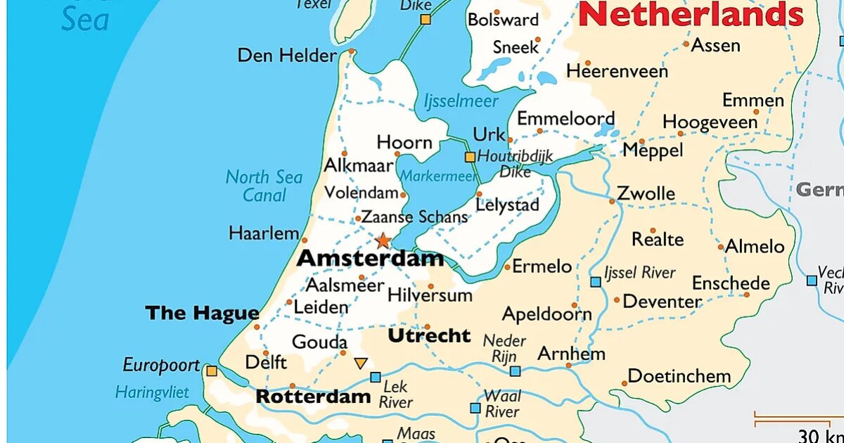 Biggest cities in the Netherlands Quiz - By SPAIN2728