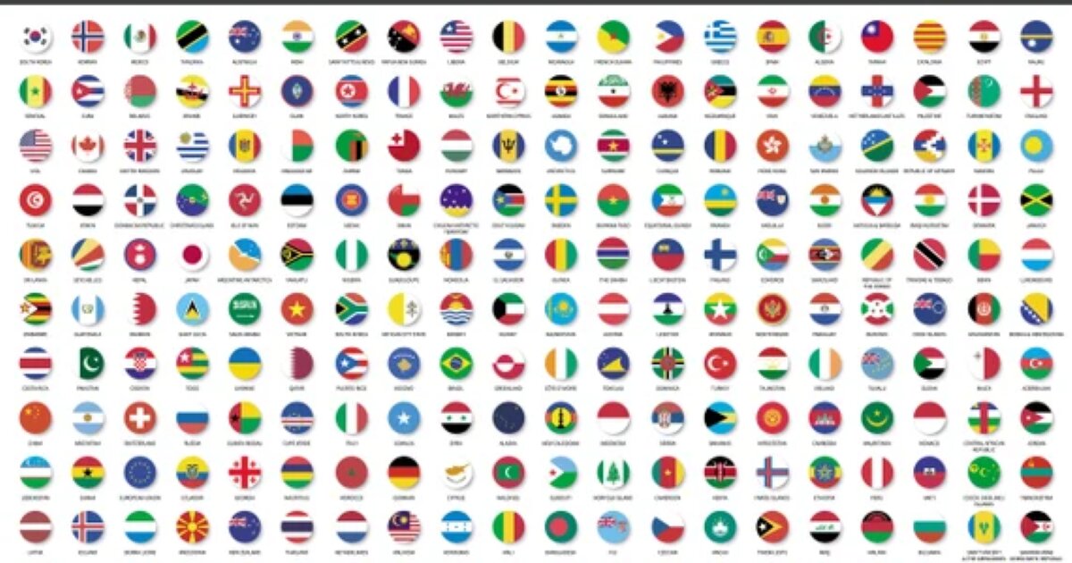 'H', 'I' and 'J' Countries Flag Map Minefield Quiz - By cgjackson222