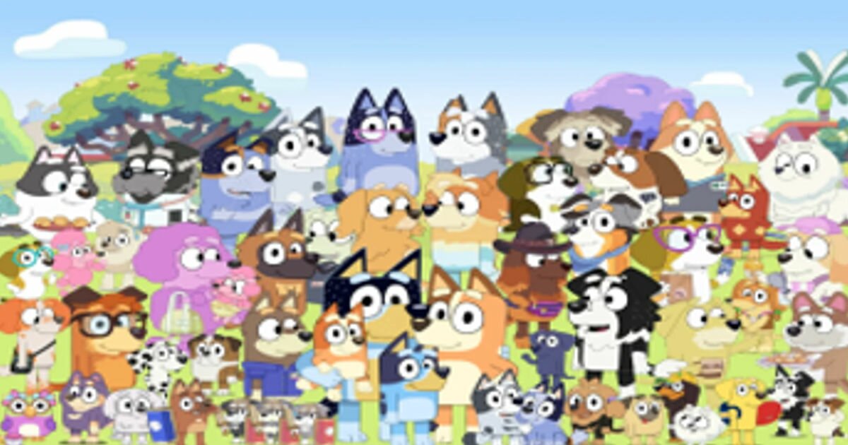 Bluey Characters Crossword Quiz - By Jake-Reed378