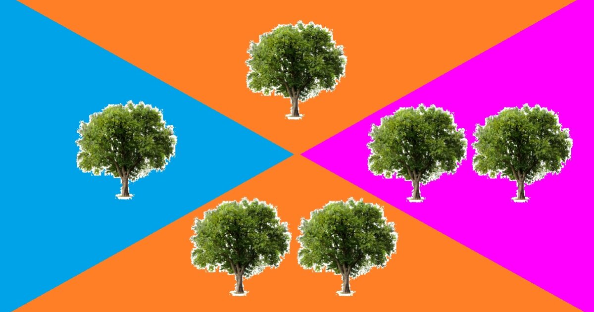 Killer Trees One, Two, Three - Colour Mis-Match - 3 Quiz - By FGR
