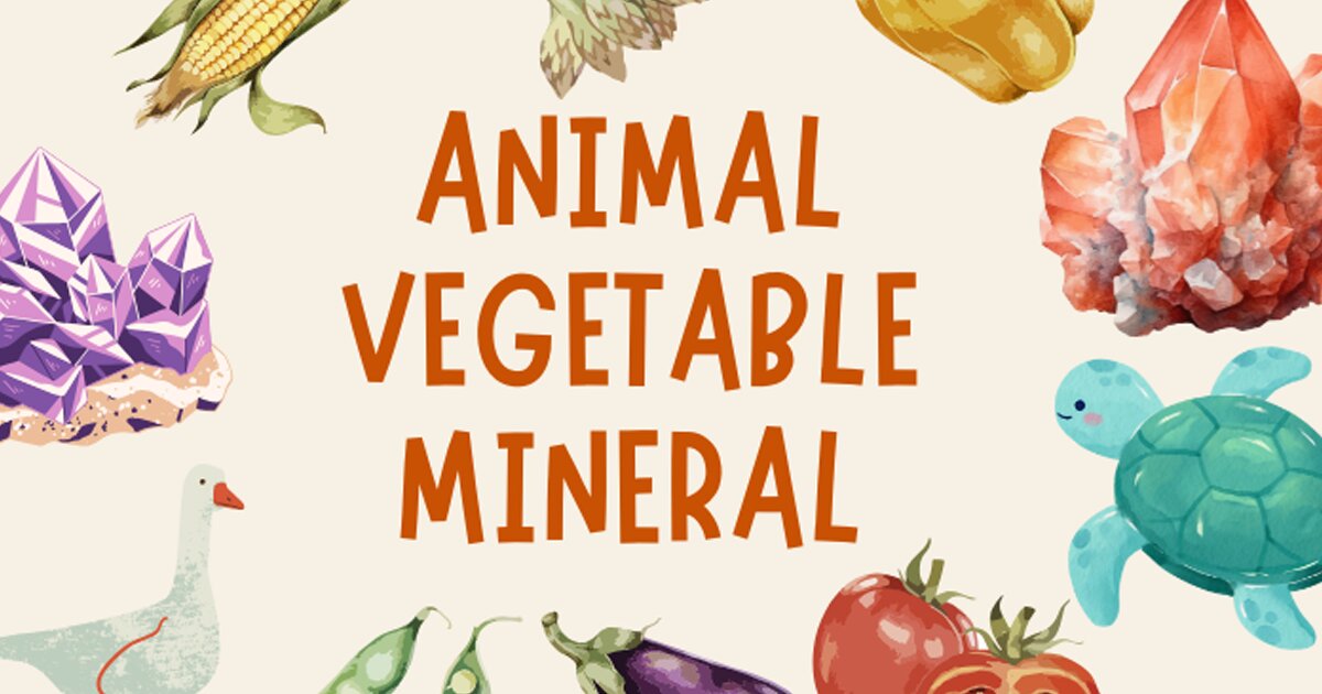 Animal, Vegetable or Mineral: D Quiz - By sproutcm