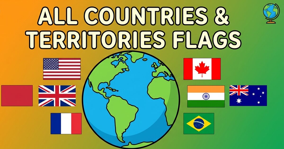 All The World's Countries And Territories Flags Quiz - By geoxcxstander