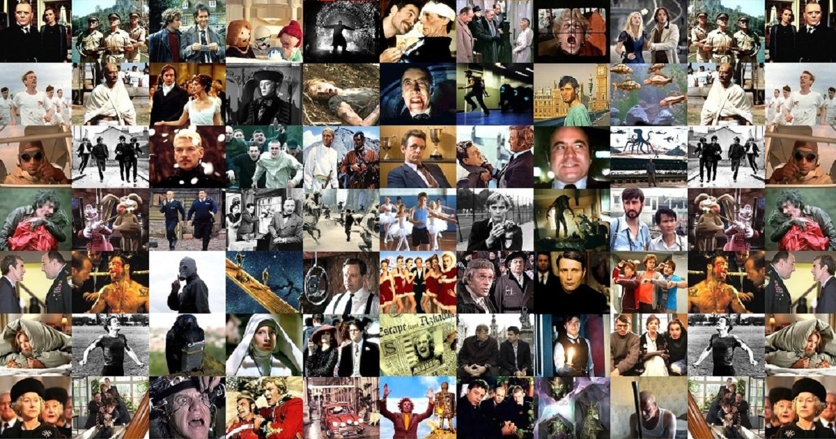 64 Random British Movie Scenes Quiz - By aquascape