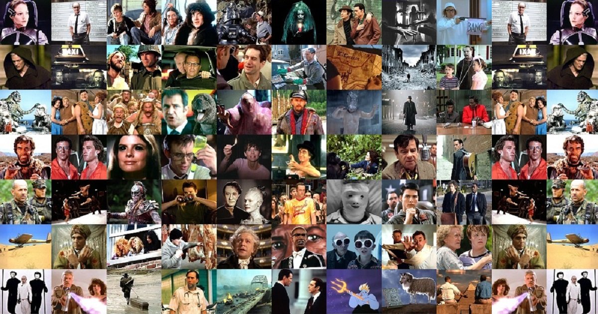 64 Random Movie Scenes VIII Quiz - By aquascape