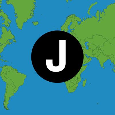 'J' Countries on a Map Quiz