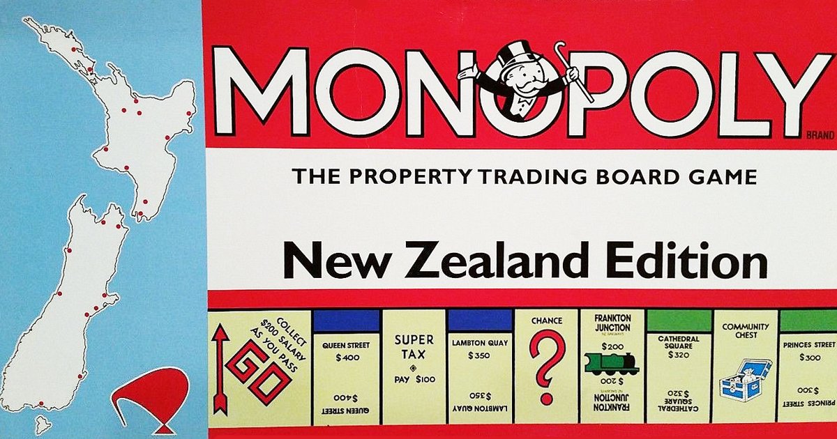 New Zealand Cities Featuring Monopoly Streets Quiz - By Sheldon