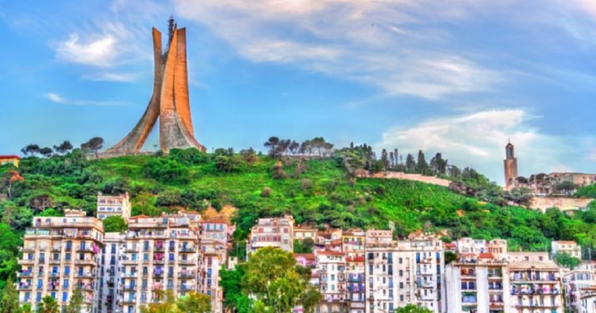 Top 20 Cities of Algeria on a Map Map Quiz