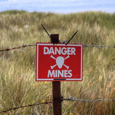 Minefield Map: US State Capitals Quiz