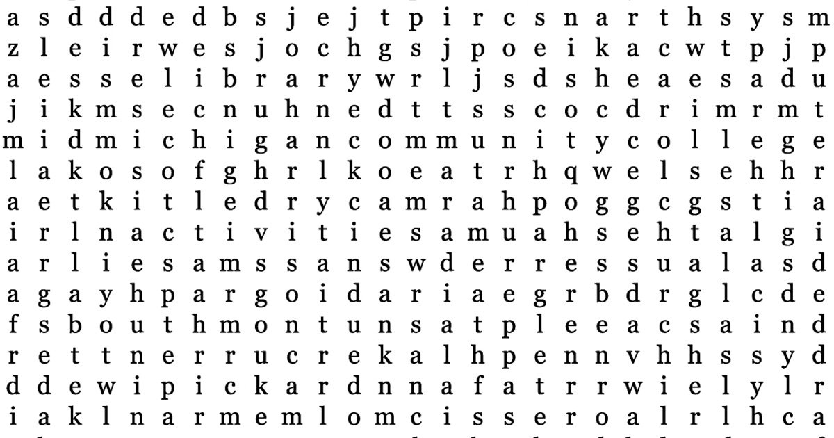 Word Search Logic Puzzle V Quiz