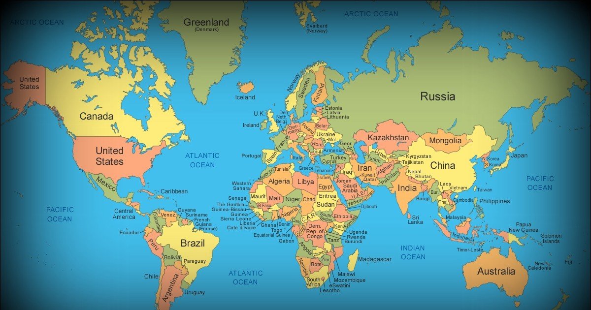 Countries - Hidden Quiz - By nabean