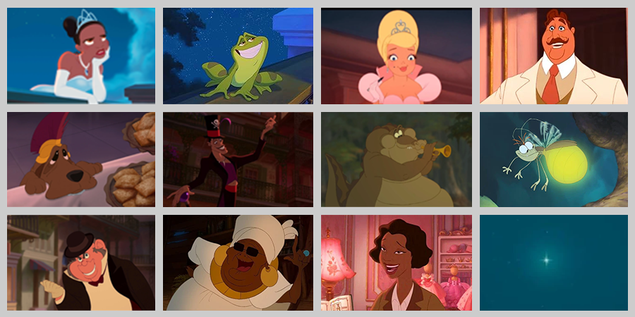 Find the Scrambled Princess and the Frog Characters Quiz - By ...