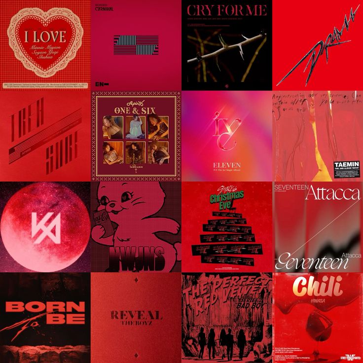 Click the Red album based on the song! Quiz - By joongseong102
