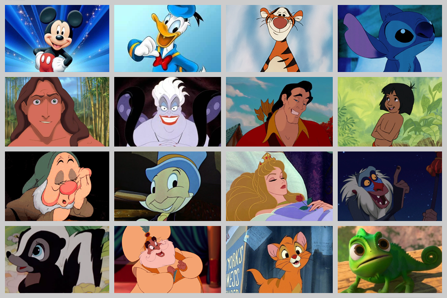 Find the Scrambled 6-Letter Disney Characters Quiz - By johncenafan612