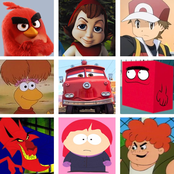 Click the Cartoon Red Quiz - By ddd62291
