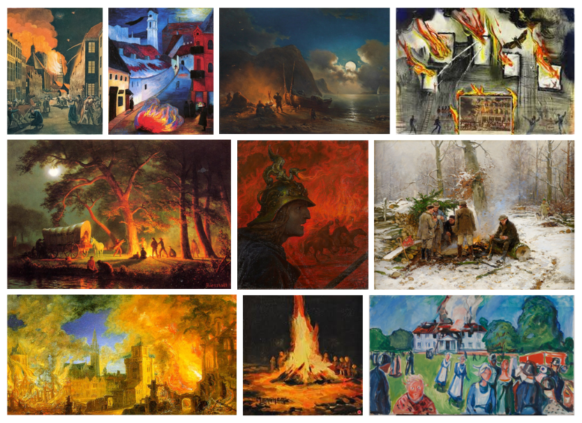 Fire in Paintings II Quiz - By cgjackson222