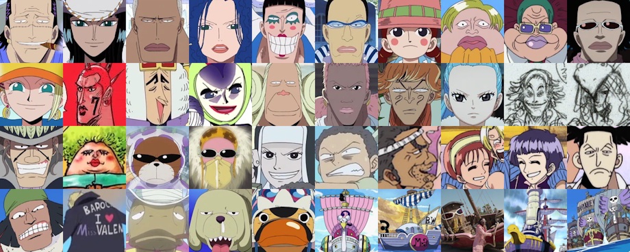 All Canon (named) 40 One Piece Baroque-Works Members Quiz - By Kikyooo