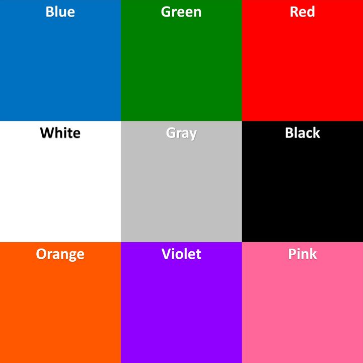 Color Blitz - Science Subcategories Quiz - By KBHoleN1