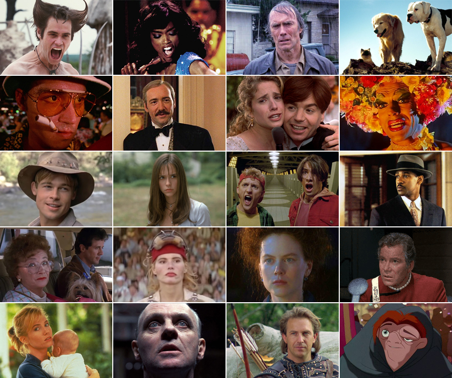 Five-or-More-Word Movies (1990s) Quiz - By Propellerhead