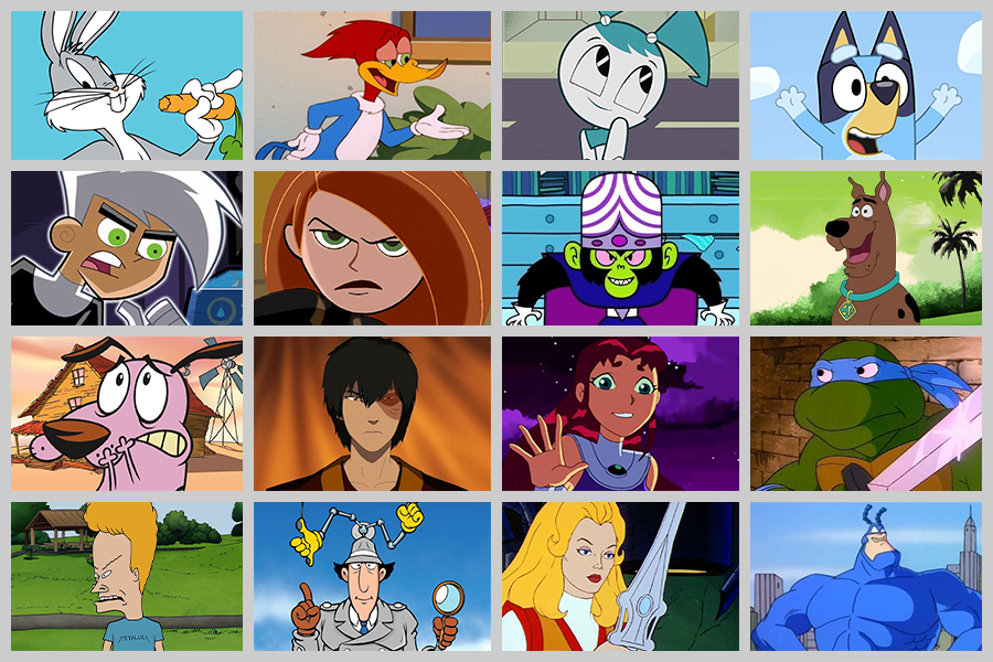 Find the Scrambled Cartoon Characters Quiz - By johncenafan612