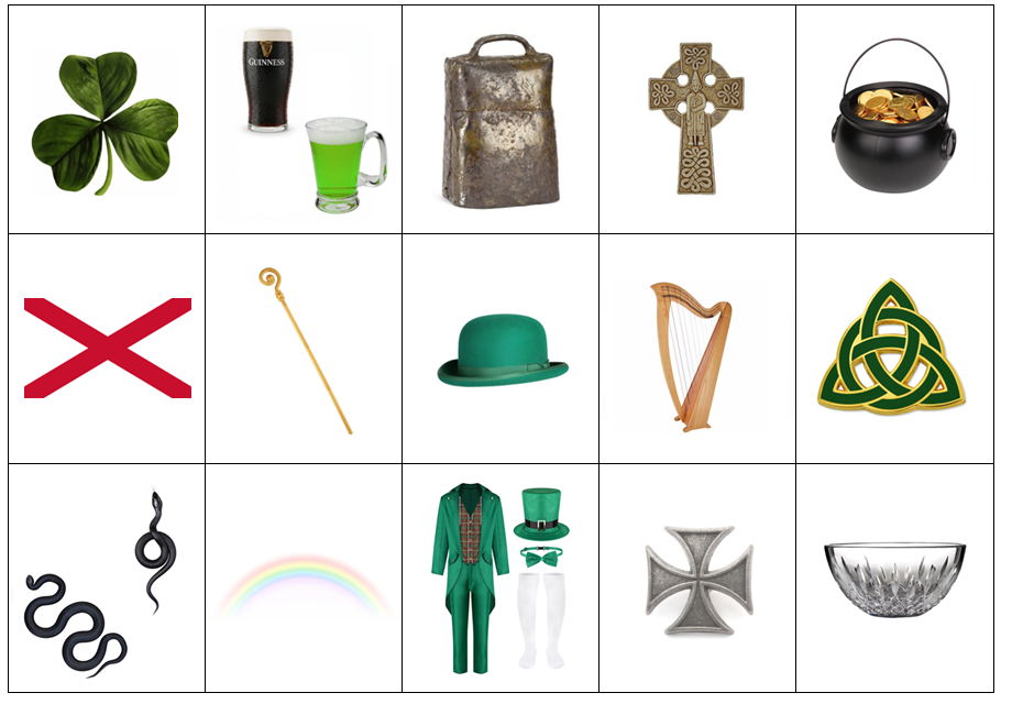 St. Patrick's Day Objects Quiz - By JackDots