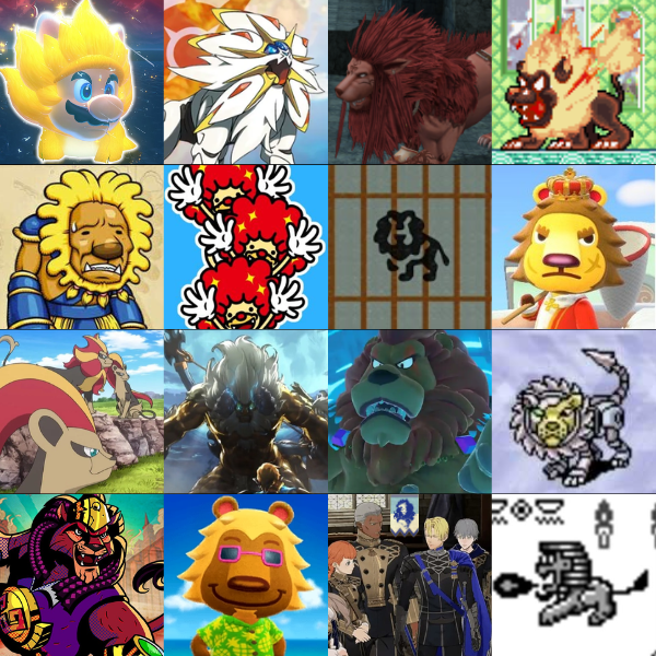Lions of Nintendo Quiz - By Ehhhhhh