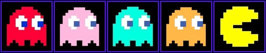 Five Faces...FAST! Pac-Man Quiz - By TimtheImpaler