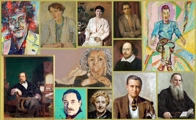 Authors in Art: Portraits of Writers Quiz - By cgjackson222