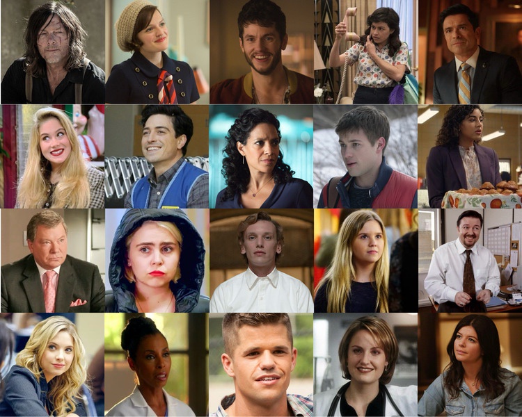 5x5 TV Character Names II Quiz - By ghcgh